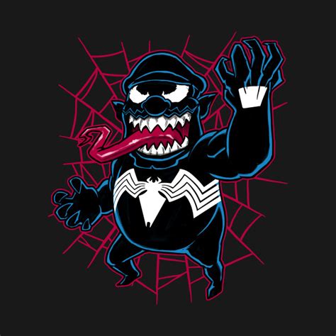 Venow Wariovenom Mashup T Shirt The Shirt List