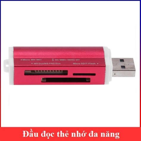 Đầu đọc Thẻ Nhớ đa Năng Sdhc Microsd Memory Stick Pro Duo Giá Tốt Hiphukiencom