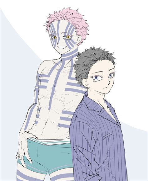 Akaza Kimetsu No Yaiba Slayer Anime Demon Slayer Zelda Characters