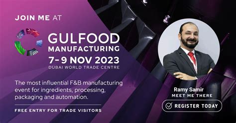 Gulfoodmanufacturing Gulfoodmanufacturing2023 Foodmanufacturing Foodmanufacturingevent