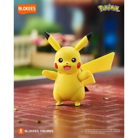 Mô Hình Lắp Ráp Blokees Pokemon Classic Ver S Pikachu 74001 Nshop