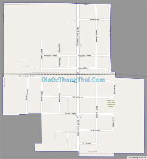 Map Of Arrowsmith Village Thong Thai Real