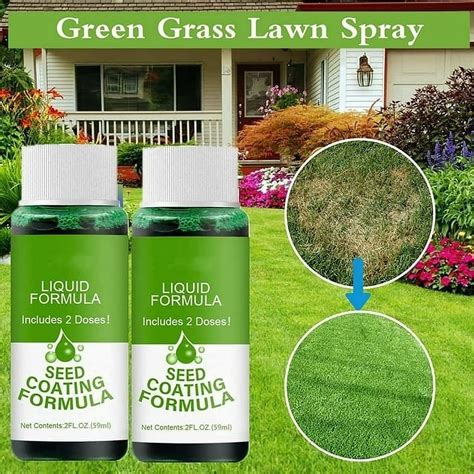 Seed Spray Liquid Natural Green Grass Paint For Lawnseed Spray Liquid