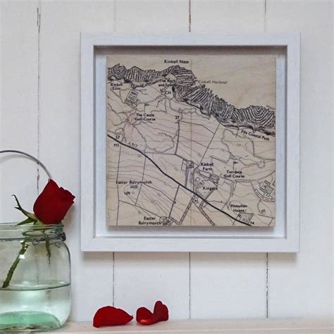 Personalised Map Timber Artwork By Northern Logic