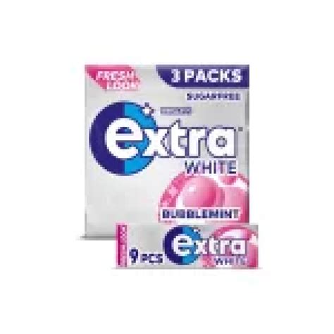 Extra White Gum 37 8gm Saifee Candy