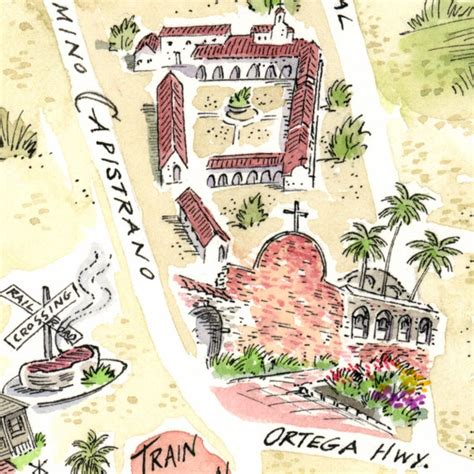 San Juan Capistrano California Map