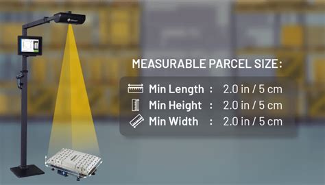 Warehouse Dimensioning System Warehouse Automation Solution