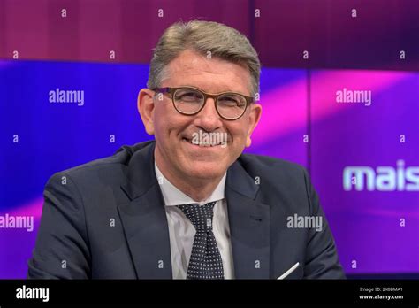 Wolfram Weimer German Publisher And Publicist Guest At Maischberger Political Talk Tv