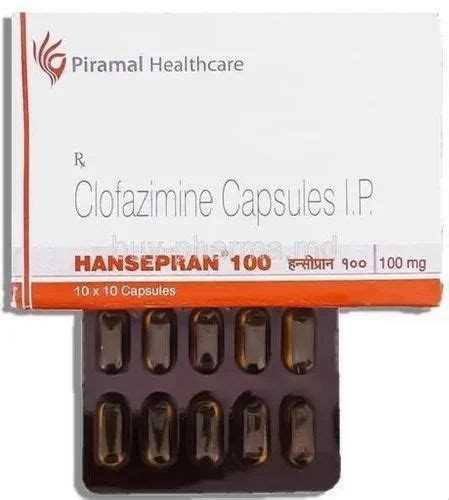 Clofazimine 100mg Capsule At Rs 70stripe In Nagpur Id 2852355207355