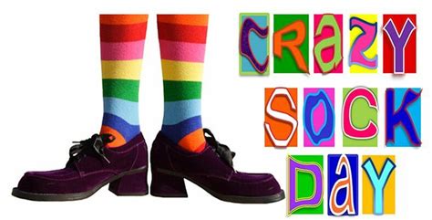 Crazy Sock Day Clip Art