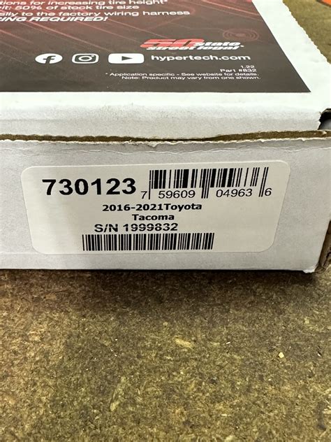 Sold Hypertech In Line Speedometer Calibrator 125 Tacoma World