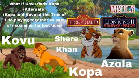 What If Kovu Finds Kopa Alternate By Masteroflaughter On Deviantart