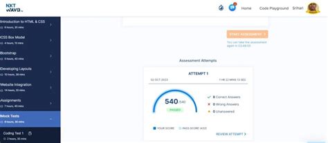 Vadlamudi Sri Hari On Linkedin Done With First Coding Mock Test 🥳