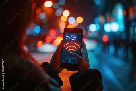 Text 5g Fifth Generation Of Cellular Technology Faster Data Speeds