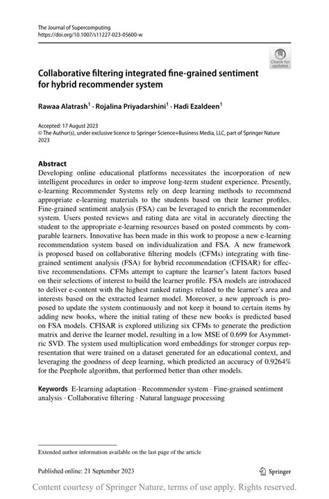 Collaborative Filtering Integrated Fine Grained Sentiment For Hybrid Recommender System