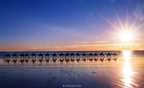 Sunset Am Cable Beach In Broome Australien Foto And Bild Australia