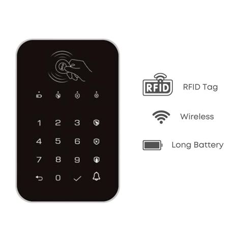 Keypad With Rfid Wireless Diy Alarms
