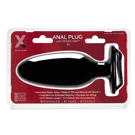 Xplay Finger Grip Plug 4l Pleasure Me Sex Toys And Vibrators