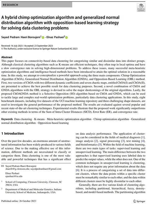 Computerscience Machinelearning Dataanalysis Optimization