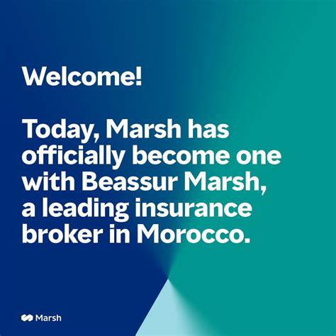 Marsh Middle East And Africa On Linkedin Today Beassur Marsh Will Become Part Of Marshs