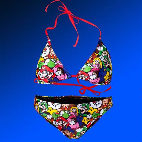 Nintendo Super Mario Bikini Set Geekcore