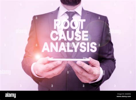 Text Sign Showing Root Cause Analysis Business Photo Text Method Of
