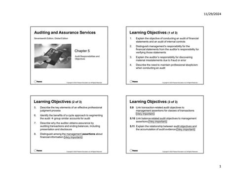 Chapter 05 Audit Responsibilities And Objective Pdf