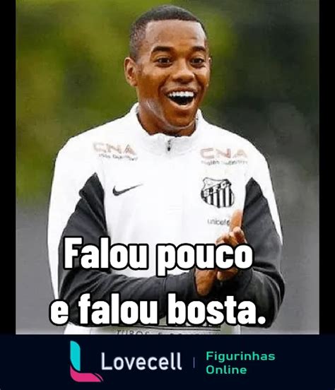 Figurinha Falou Pouco E Falou Bosta Para Whatsapp Lovecell