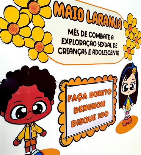 Painel Maio Laranja Mundo Pedagógico Atividades Da Pro