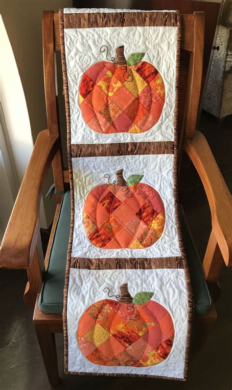 Pumpkin Table Runner Patterns Free Pattern Tips Archive