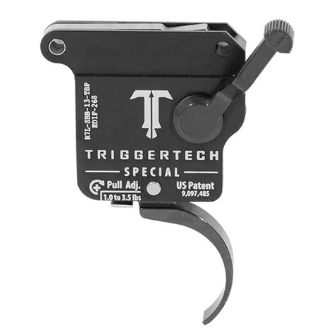 Triggertech Rem 700 Factory Lh Special Pro Blkblk Single Stage Trigger