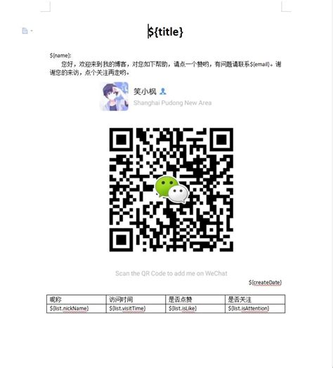 【工具篇】java导出word文档 通过freemaker实现模板内容替换并下载 灰信网（软件开发博客聚合）