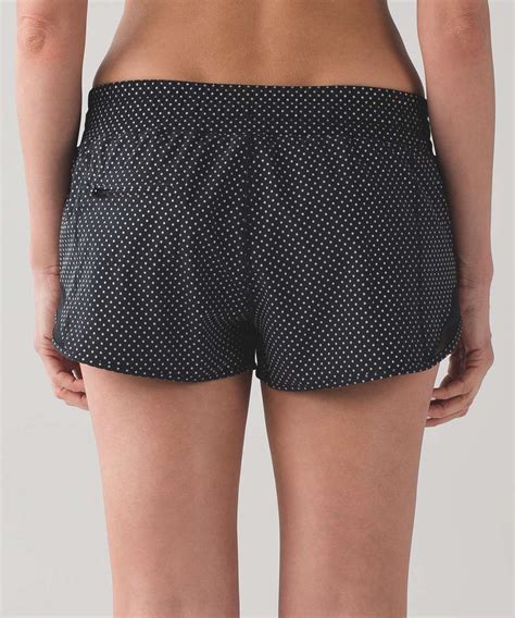 Lululemon Hotty Hot Short Shine Bright 25 Reflective Polka Dot