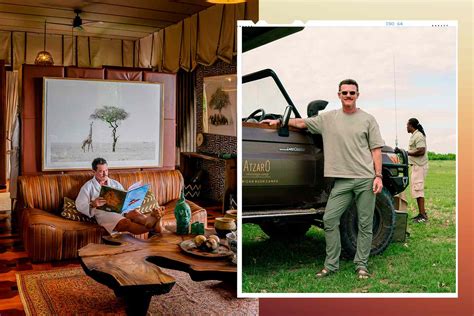 Luke Evans On His Holiday Safari Vacation His Favorite Corner Of London And Why He Wants To