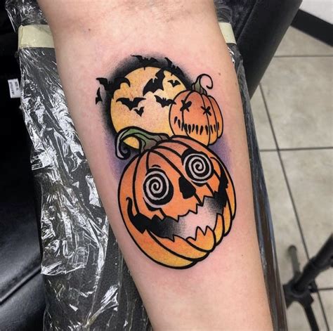 Bubble Tattoo Cute Halloween Tattoos Lantern Tattoo Small Halloween
