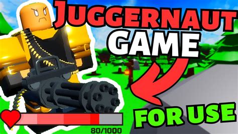 Juggernaut Game Roblox Studio Full Game For Download Youtube
