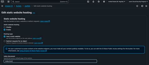 How To Host A Static Website On Aws S Step By Step Guide