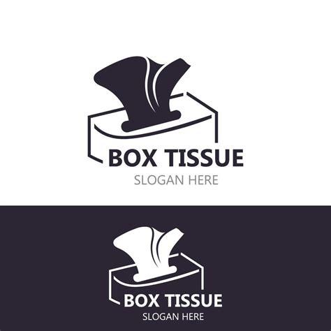 Box Tissue Vector Icon Image Design Facial Tissue Flat Style