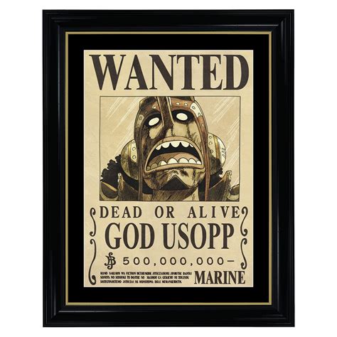 Usopp Wanted Poster Pop