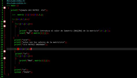 Suma De Matrices ~ Lenguaje De Programacion