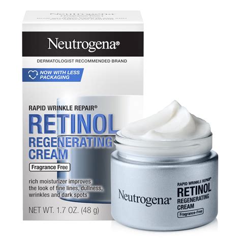 Neutrogena Rapid Wrinkle Repair Retinol Face Moisturizer Fragrance