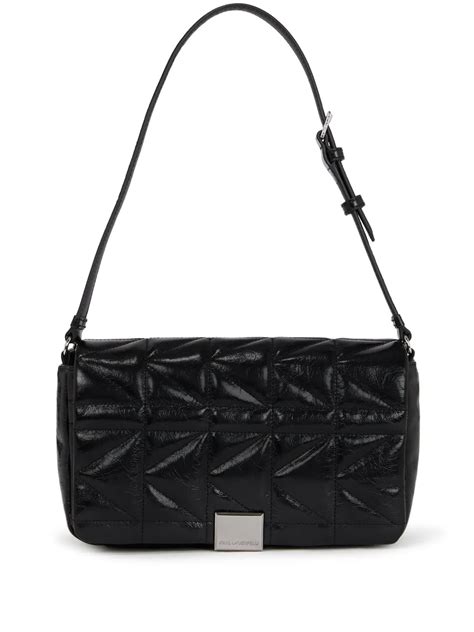 Karl Lagerfeld Kkuilt Shoulder Bag Black Farfetch