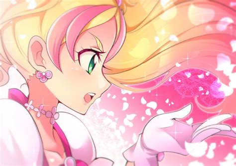 Haruno Haruka And Cure Flora Precure And 1 More Drawn By Mitsuki