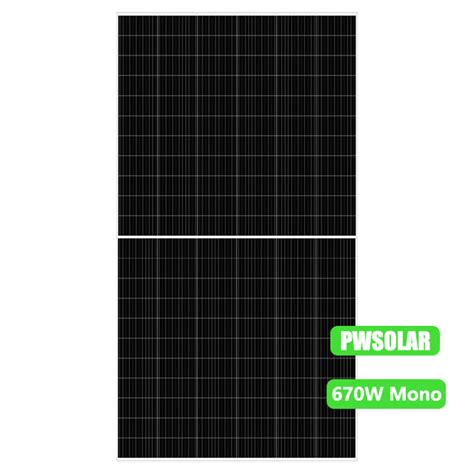 Chinese Pv Manufacturer Best Half Cell Pv Panel 500watt 600watt 670w 700w 1000w Solar Panels For