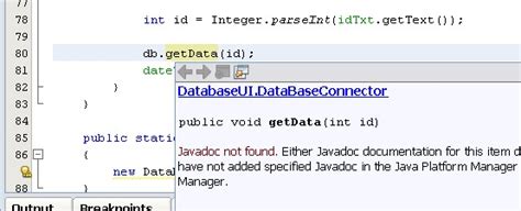 Java Netbeans Show Method Header Params Return Value Chapter Methods