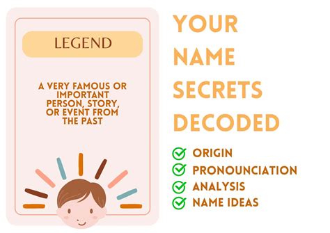 Legend Boy Name Meaning And Pronunciation