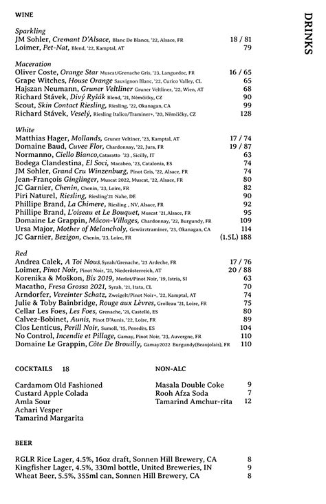 Menu — Jamils Chaat House