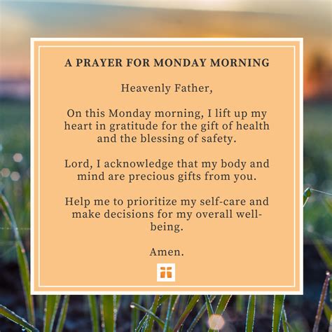 Monday Morning Prayers To Start Your Week With Faith