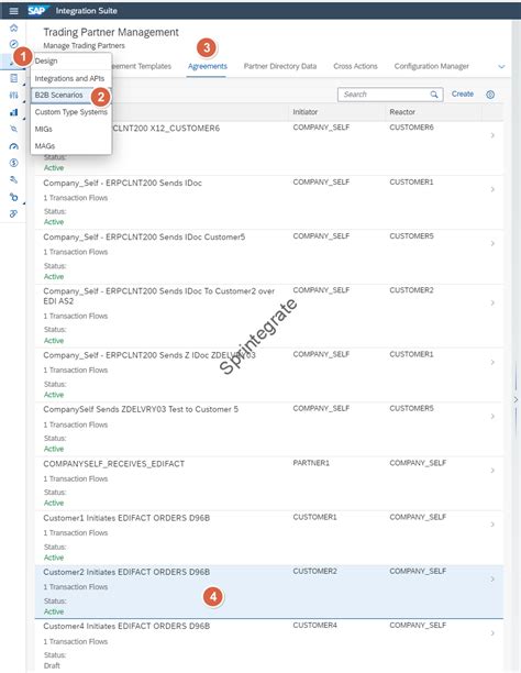 B B On SAP Integration Suite Cloud Integration CPI Using Trading Partner Management Part