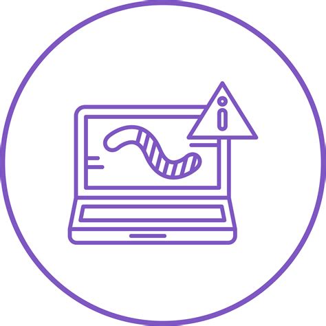 Worm Vector Icon 20256759 Vector Art At Vecteezy